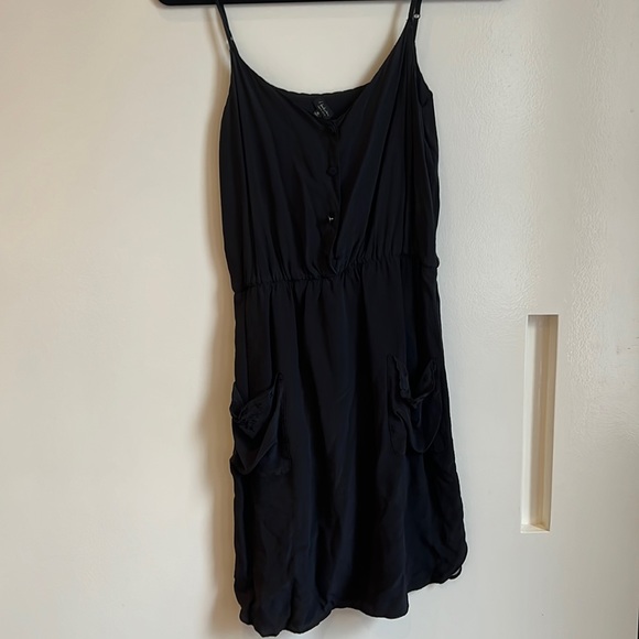 Talula | Dresses | Black Silk Talula Babaton Dress From Aritzia | Poshmark